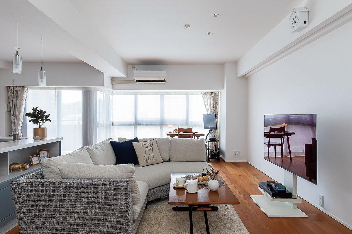 リフォーム／小間の多いベーシックな3LDKから暮らしを装うホテルライクな1LDKへ - サンプロ建築設計 | 長野市-上田市-松本市-諏訪市の ...