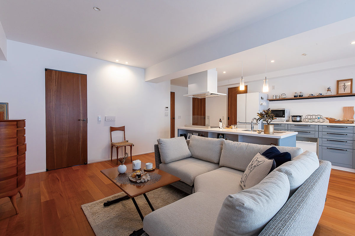 リフォーム／小間の多いベーシックな3LDKから暮らしを装うホテルライクな1LDKへ - サンプロ建築設計 | 長野市-上田市-松本市-諏訪市の ...